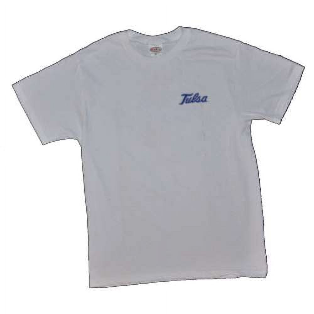 Tulsa Golden Hurricanes T-shirt - White With Full Back - Walmart.com