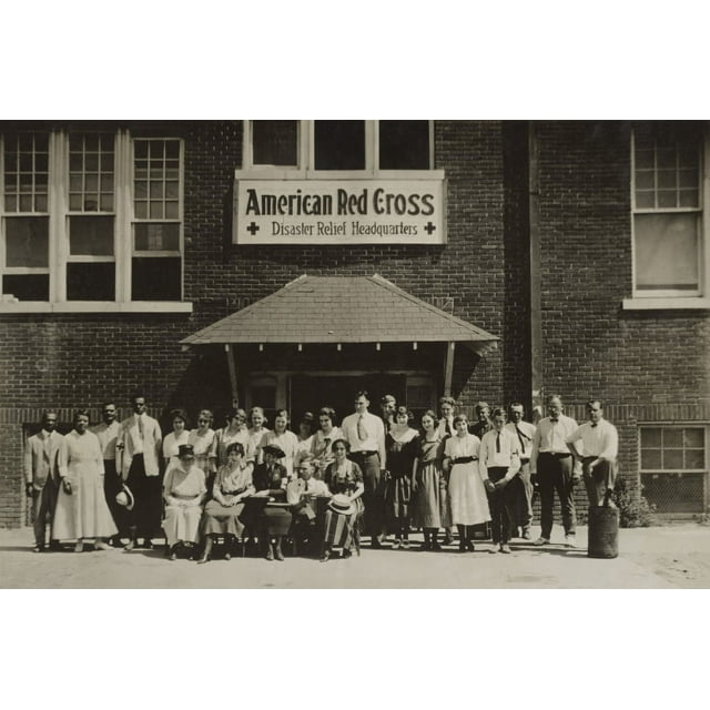 Tulsa Oklahoma Race Riot Of 1921. African American And White Relief ...