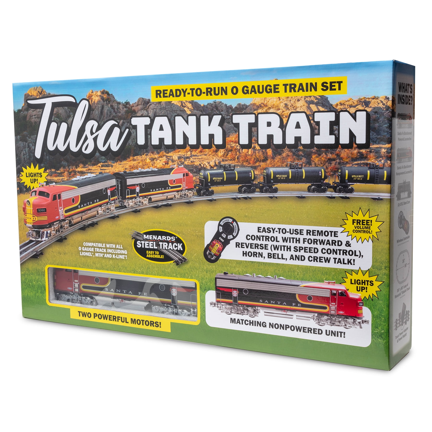 Tulsa Tank Train Set - Walmart.com