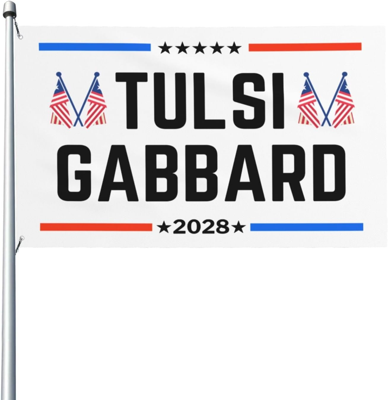 Tulsi-Gabbard Flag 3x5 Tulsi 2028 For President 48 Yard Flag Country ...