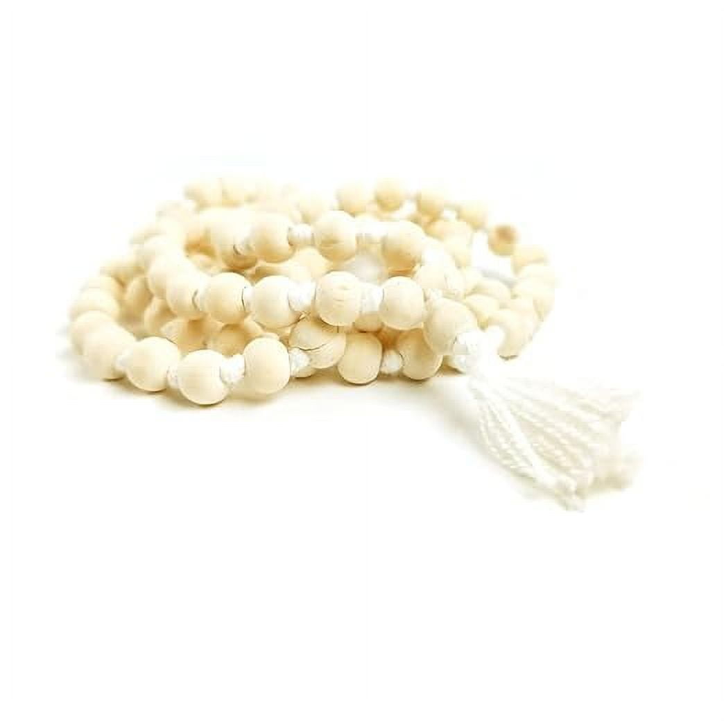 Tulsi Japa Mala 108 Beads Original for Daily Mantra Japa/Chanting Beads ...