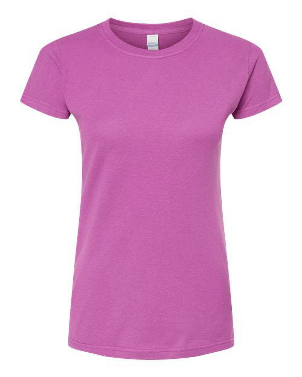 Tultex New MMsF Women's Slim Fit Fine Jersey T-Shirt - Walmart.com