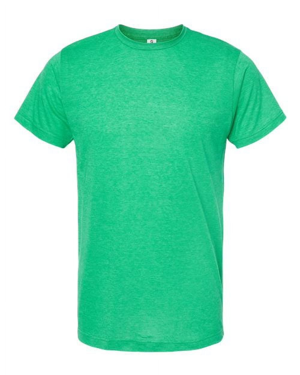 Tultex - Unisex Poly-Rich T-Shirt - 241 - Heather Kelly - Size: XL ...