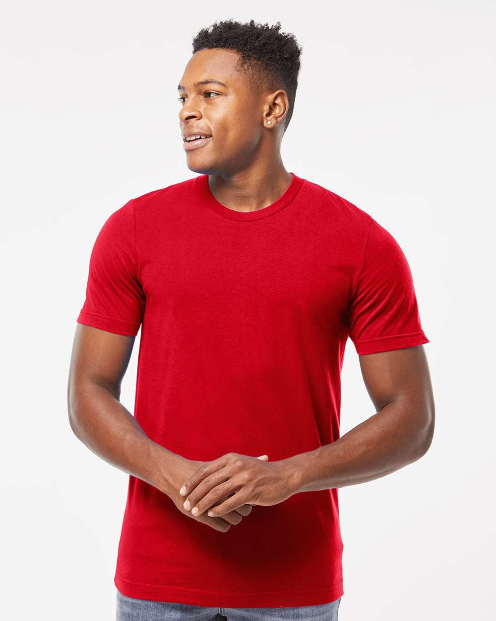Tultex - Unisex Premium Cotton T-Shirt - 502 - Red - Size: XL - Walmart.com