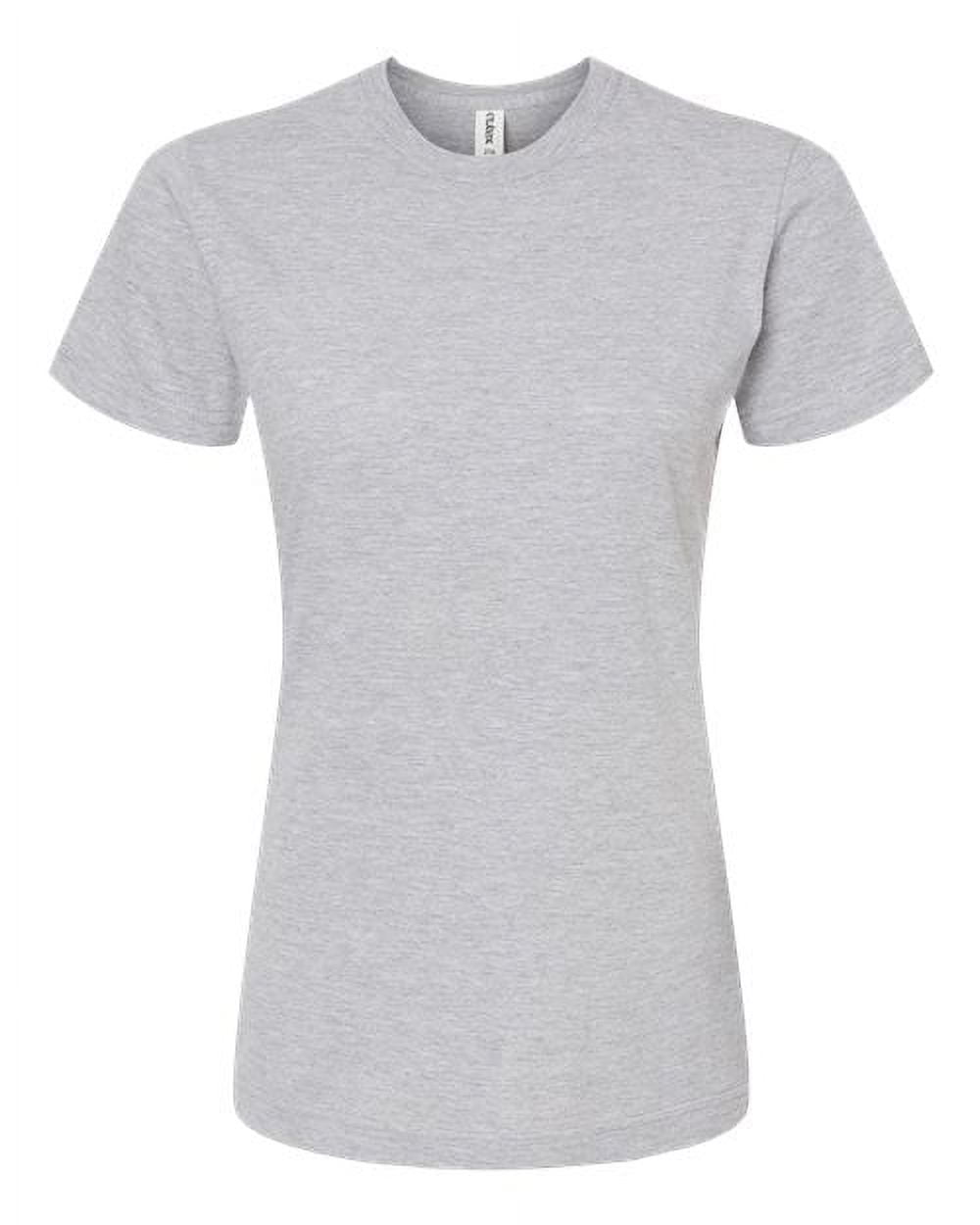 Tultex Women's Classic Fit Fine Jersey T-Shirt 216 - Walmart.com
