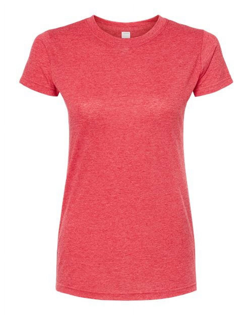Tultex Women 's Poly-Rich Slim Fit T-Shirt - Walmart.com