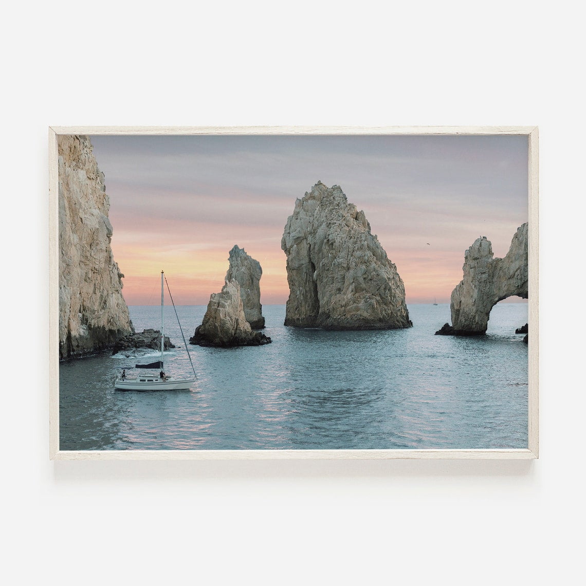 Tulum Yacht Print, Mexico Sunset Poster, El Arco Printable, Rocky Ocean ...