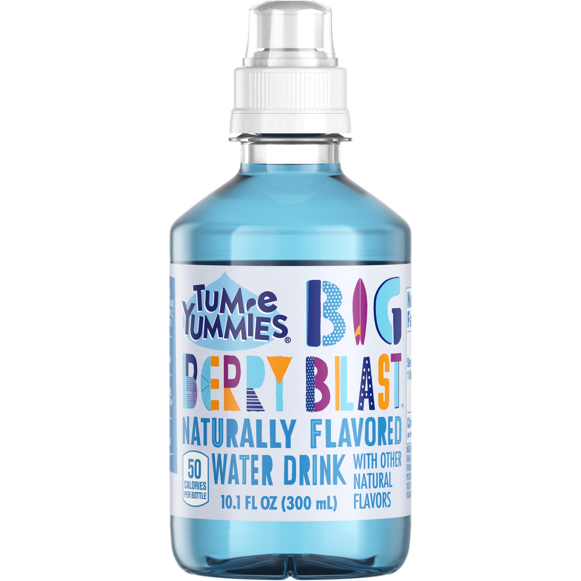Tum-e Yummies Big Berry Blast Naturally Fruit Water, 10.1 fl oz, Bottle ...