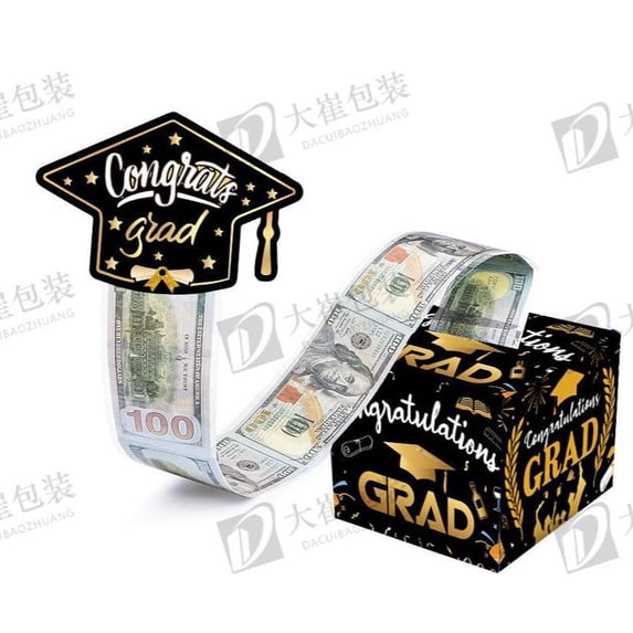 Tumao Graduation Money Gift Boxes, Graduation Money Pull Box, Money ...