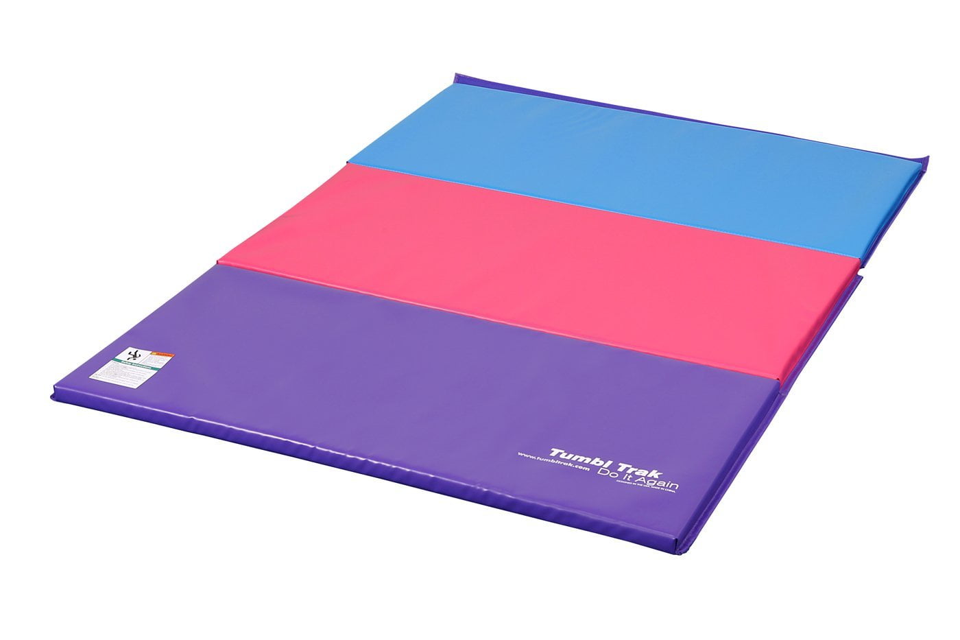 Tumbl Trak Folding Gymnastics Tumbling Panel Mat - Walmart.com