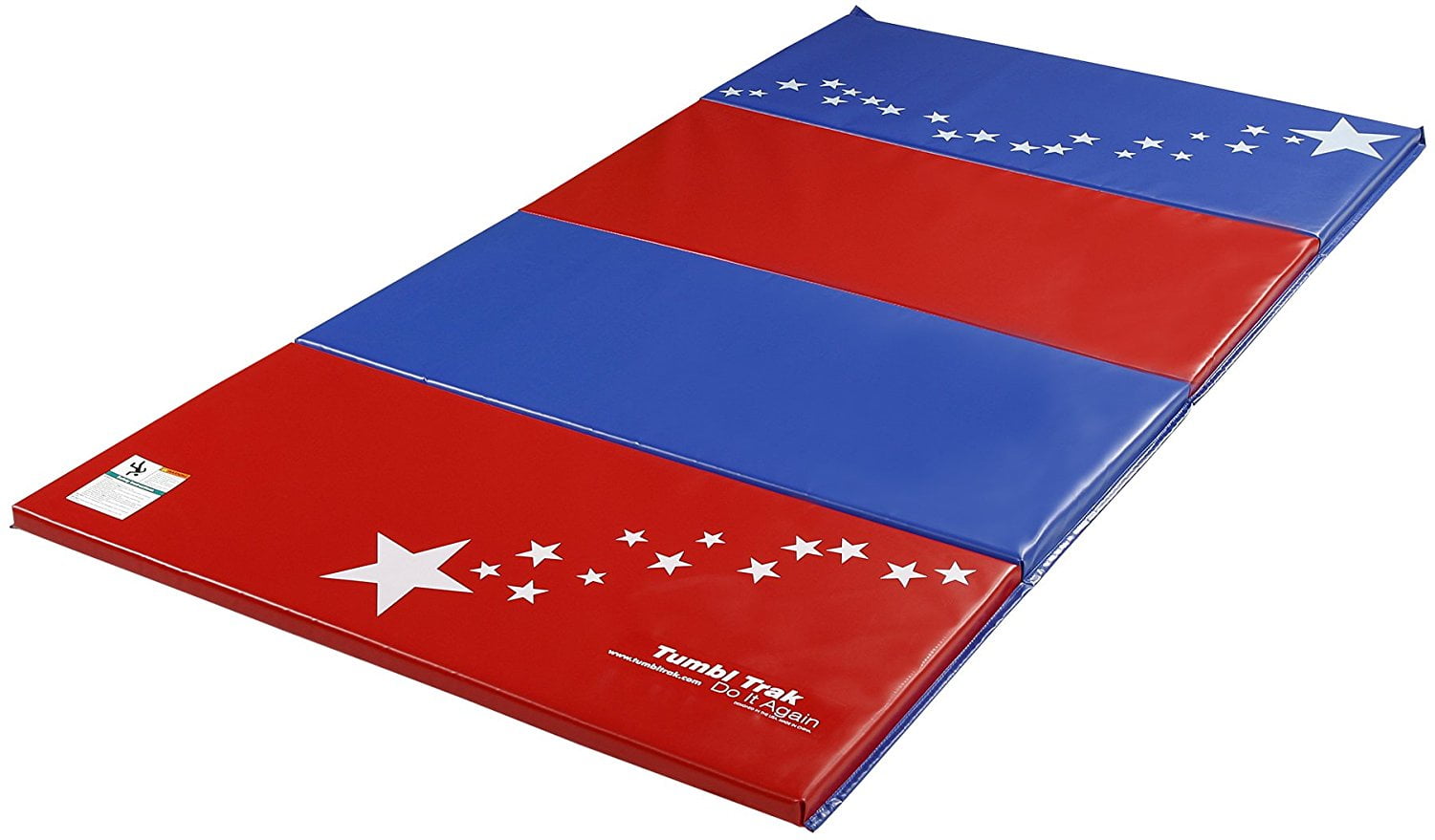 Tumbl Trak Folding Gymnastics Tumbling Panel Mat - Walmart.com