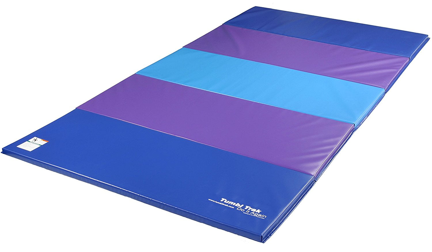 Tumbl Trak Tumbling Panel Mat, Blueberry, 5ft x 10ft x 2in - Walmart.com