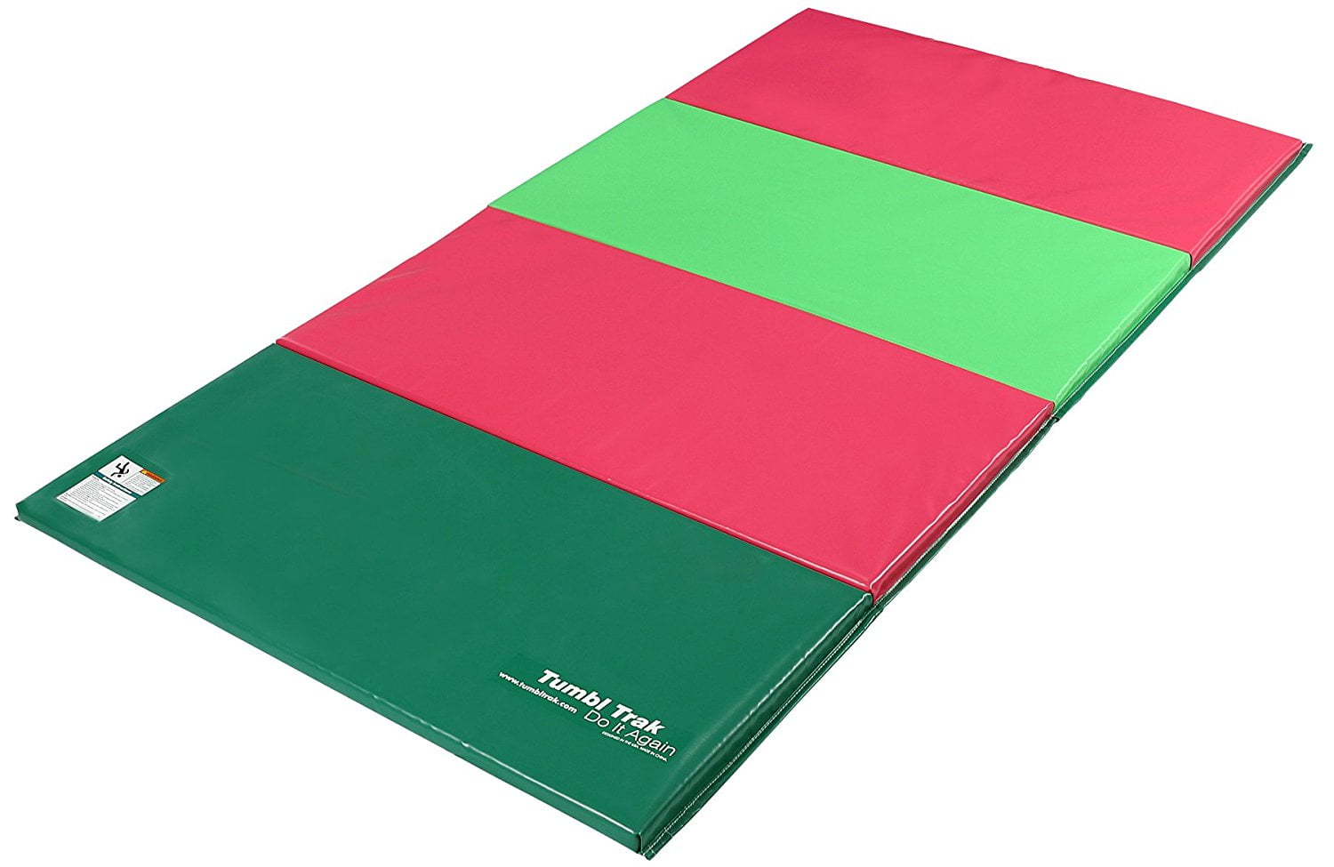 Tumbl Trak Tumbling Panel Mat, Watermelon, 4ft x 8ft x 2in - Walmart.com