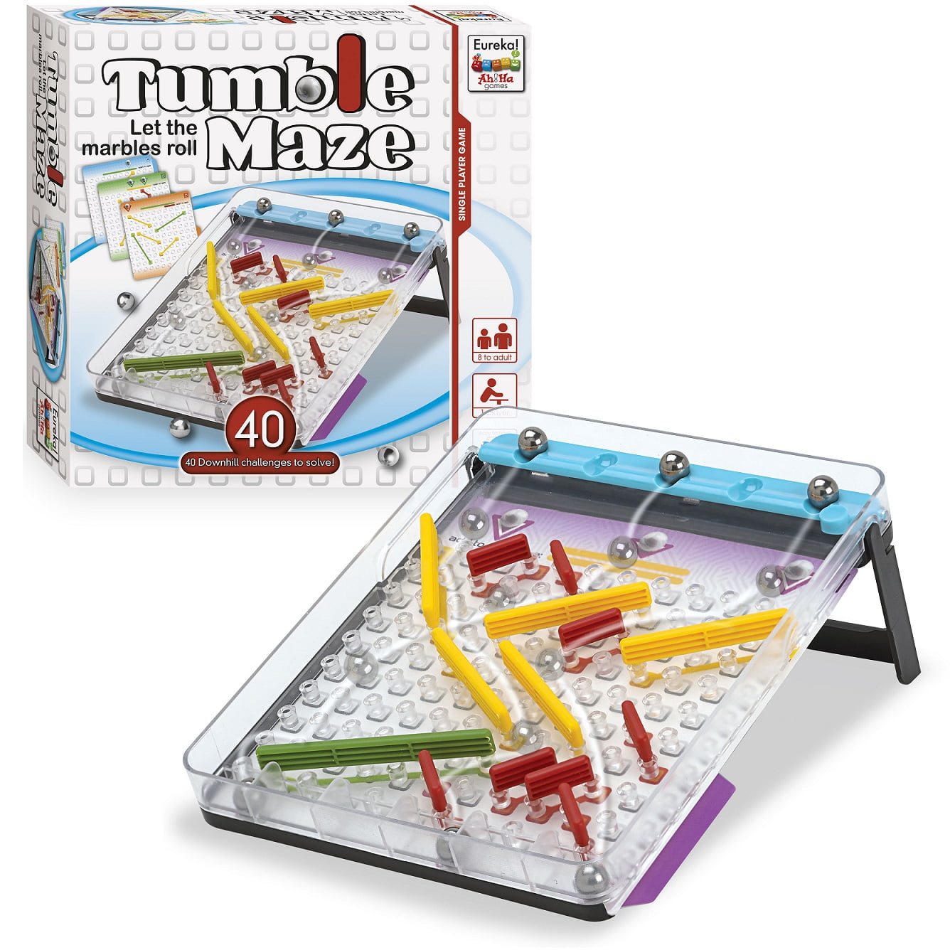 Tumble Maze IQ Game - By Ah!Ha Games - Walmart.com
