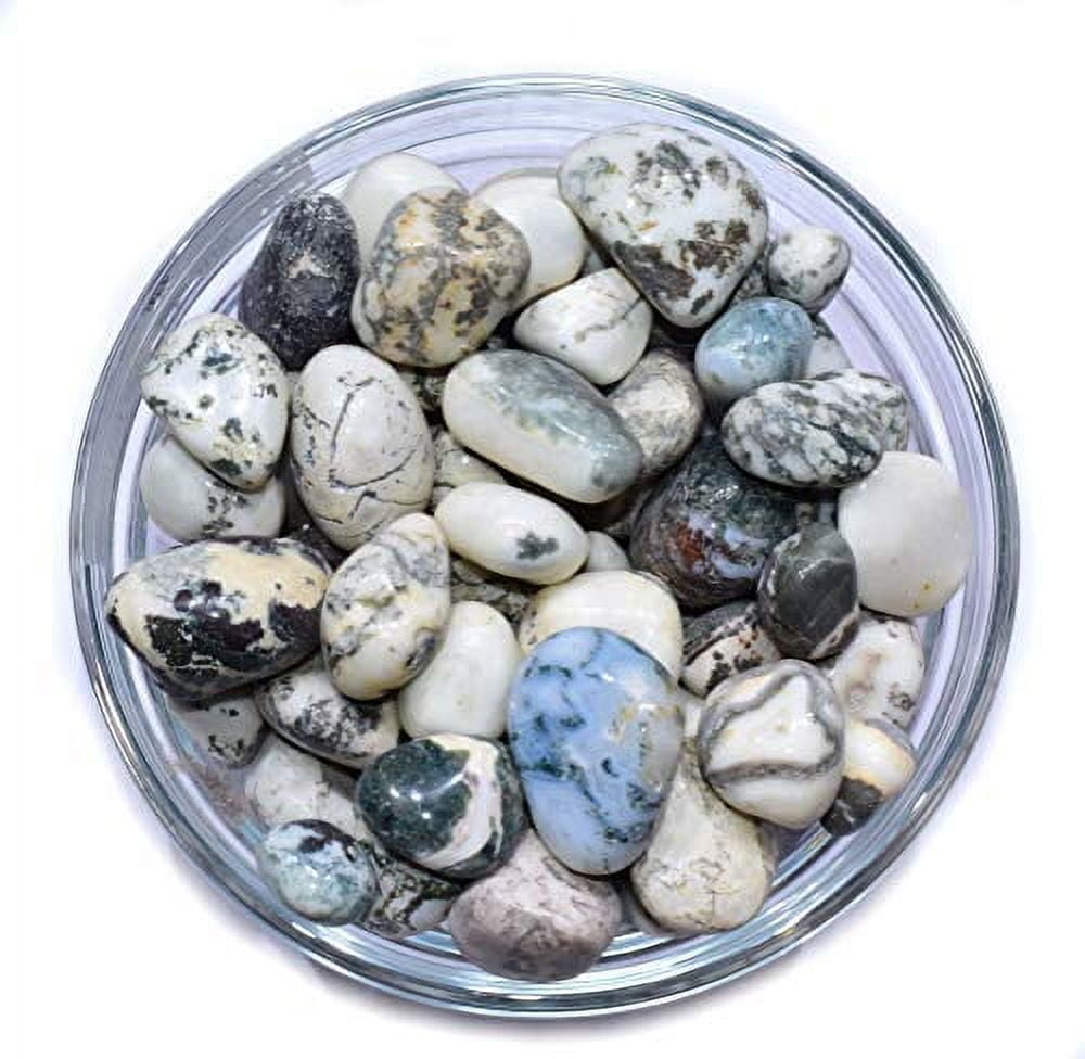 Tumble - Tree Agate 6 Pieces Natural Chakra Balancing Crystal Healing ...