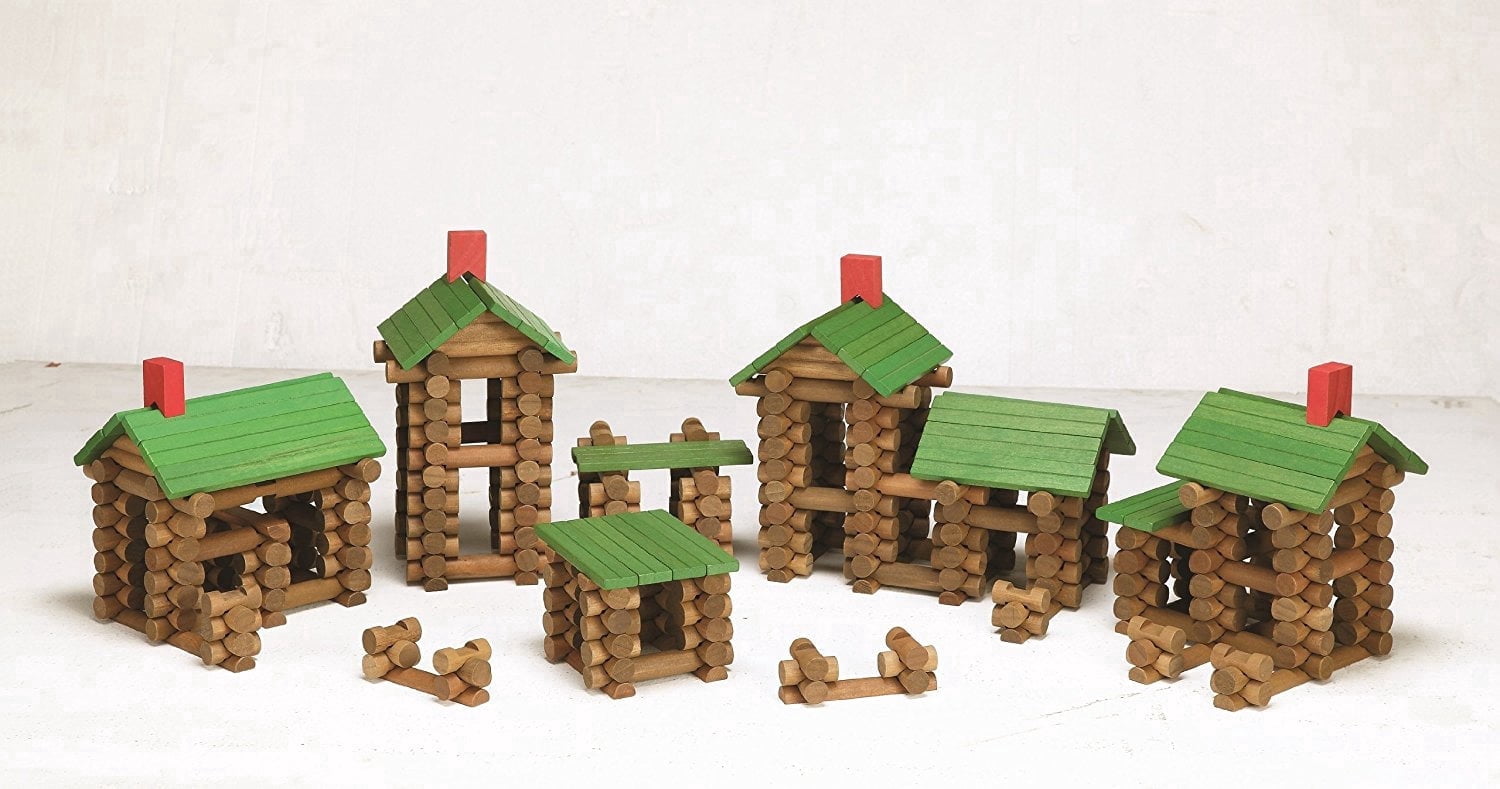 Maxim Enterprise Tumble Tree Timbers Wood Building Set Educational STEM ...