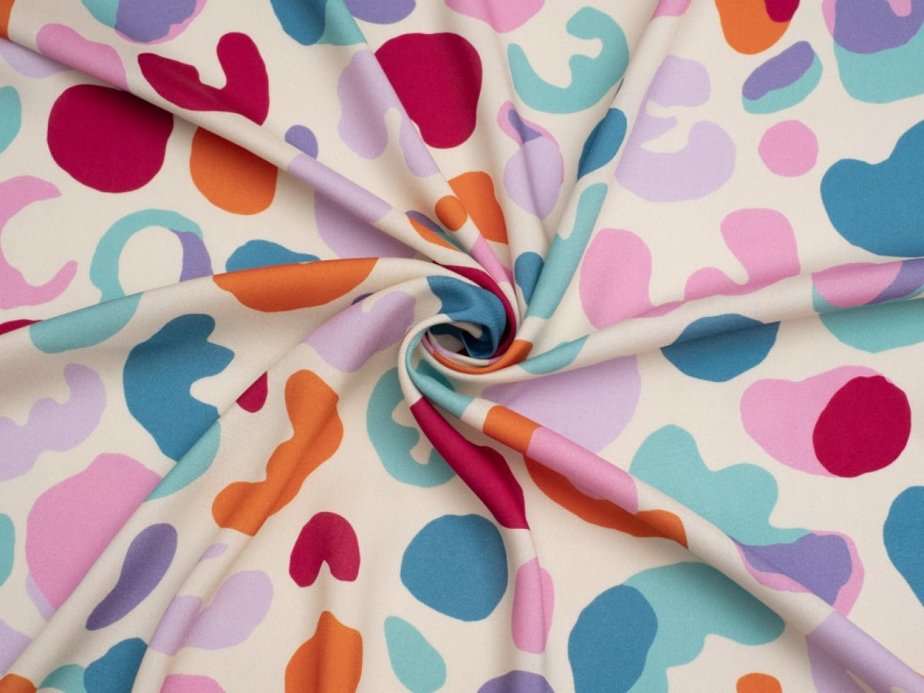 Tumbled Prints Viscose Challis Fabric Minerva Exclusive - per yard ...