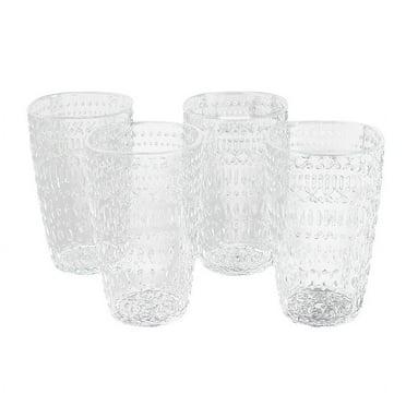 Teal Set/8 Acrylic Ice Tea Glass 20 oz. (220 Grams) - Walmart.com