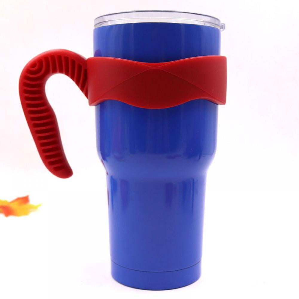 Tumbler Handle for 20oz Cup, Anti Slip Travel Mug Grip Cup Holder for ...