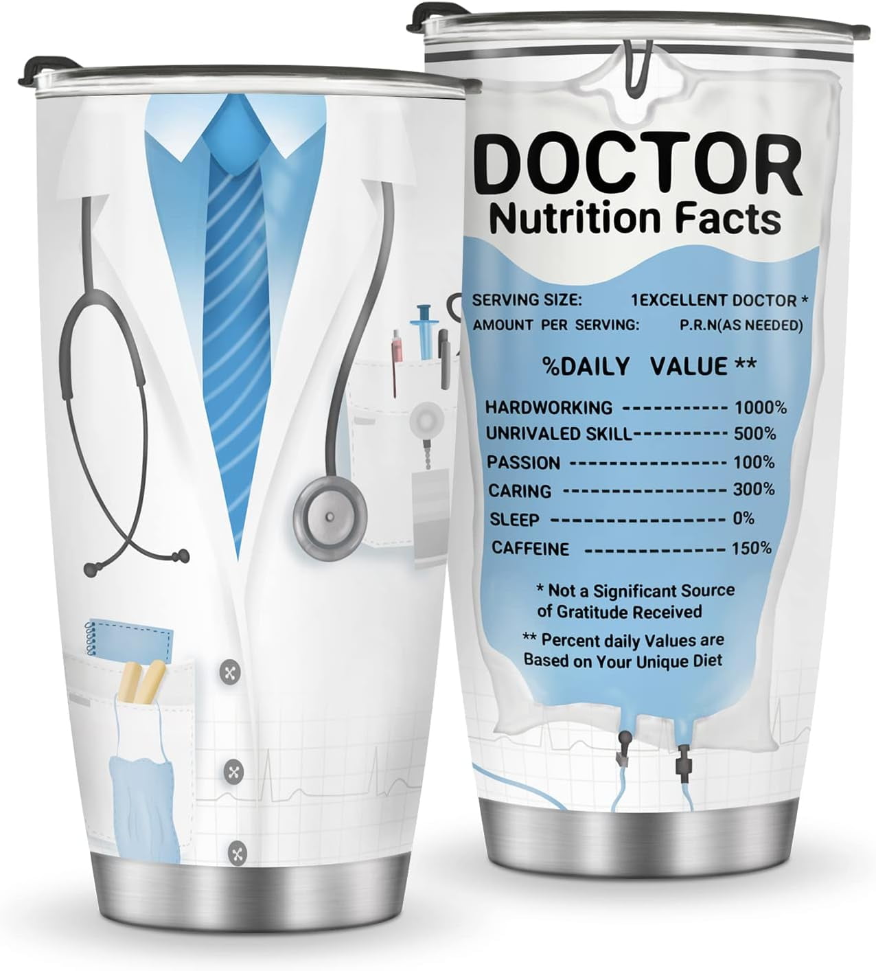 Tumbler Mug Doctors Day Gifts for Men Women Coworker Birthday ...