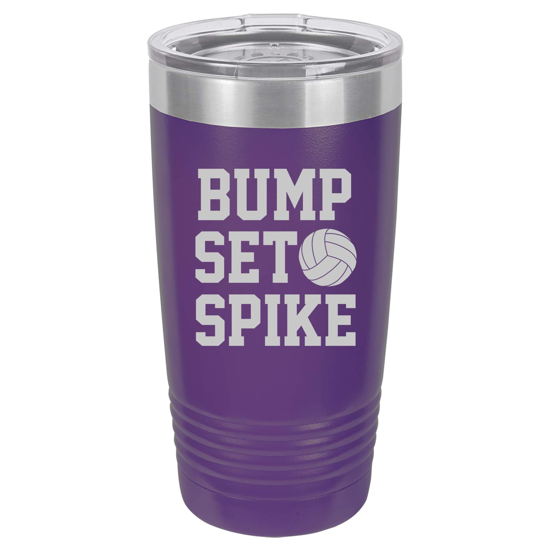 Tumbler Stainless Steel Vacuum Insulated Travel Mug Bump Set Spike ...