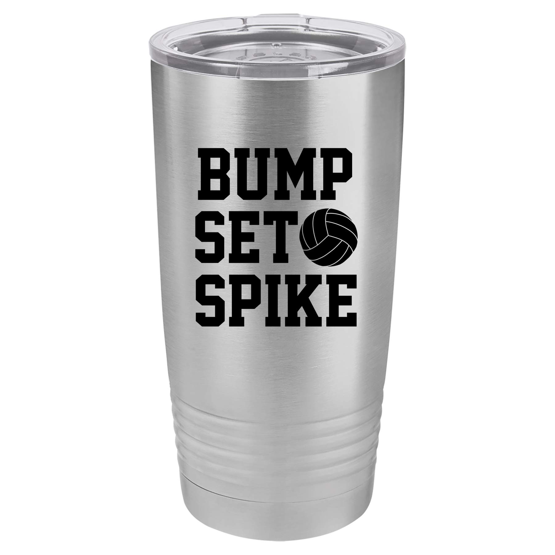 Tumbler Stainless Steel Vacuum Insulated Travel Mug Bump Set Spike ...