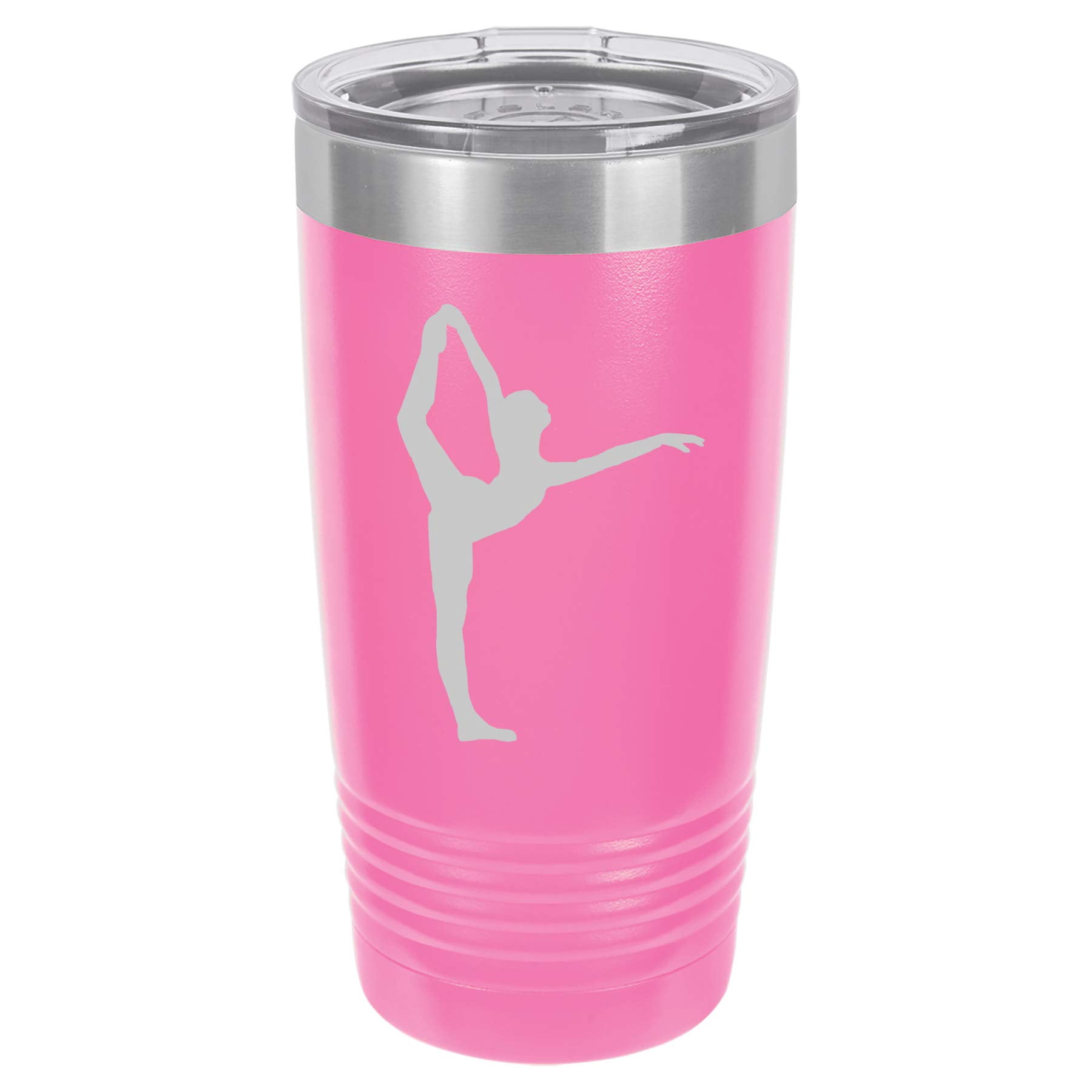 Tumbler Stainless Steel Vacuum Insulated Travel Mug Dancer Gymnastics ...