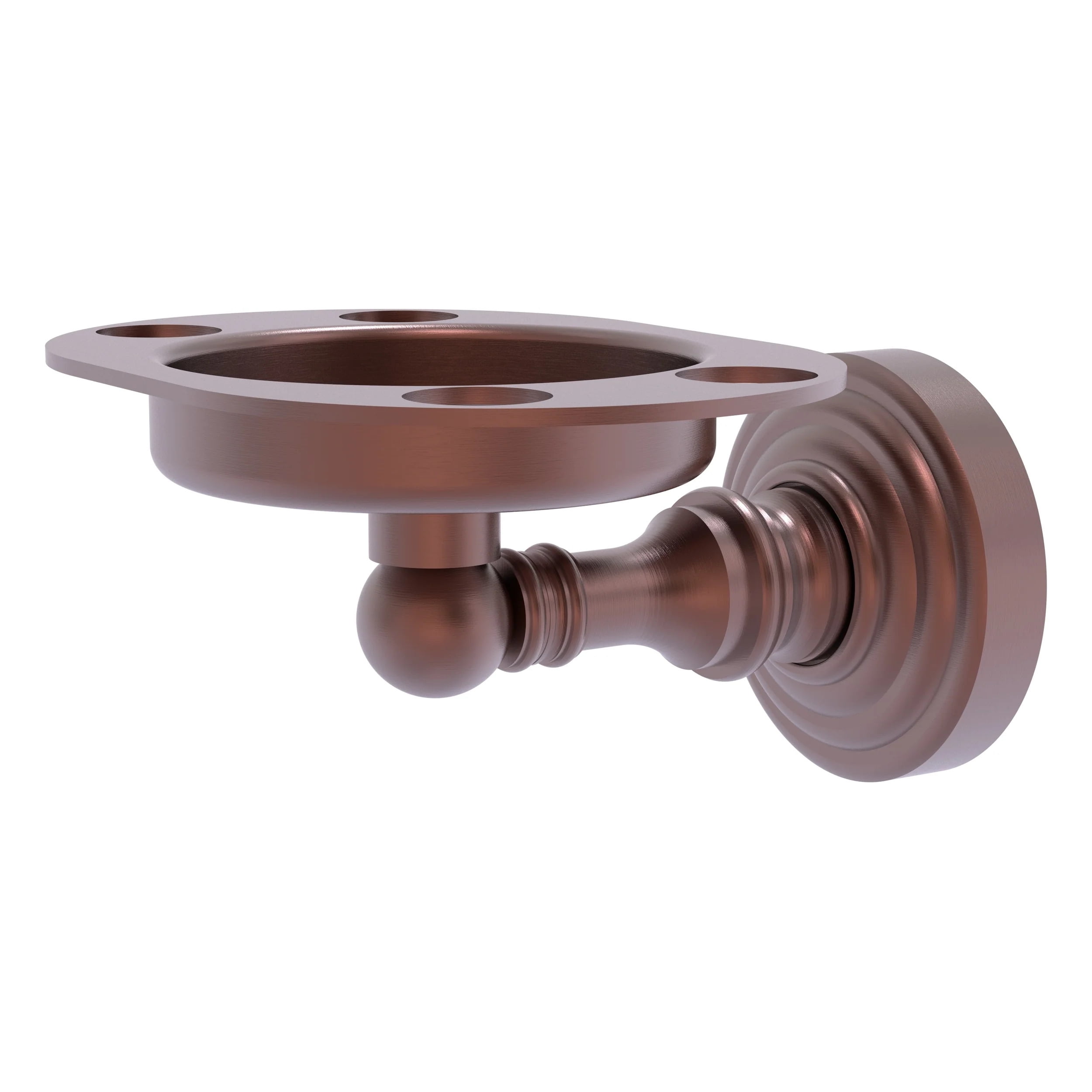 Tumbler and Toothbrush Holder - Antique Copper - Walmart.com