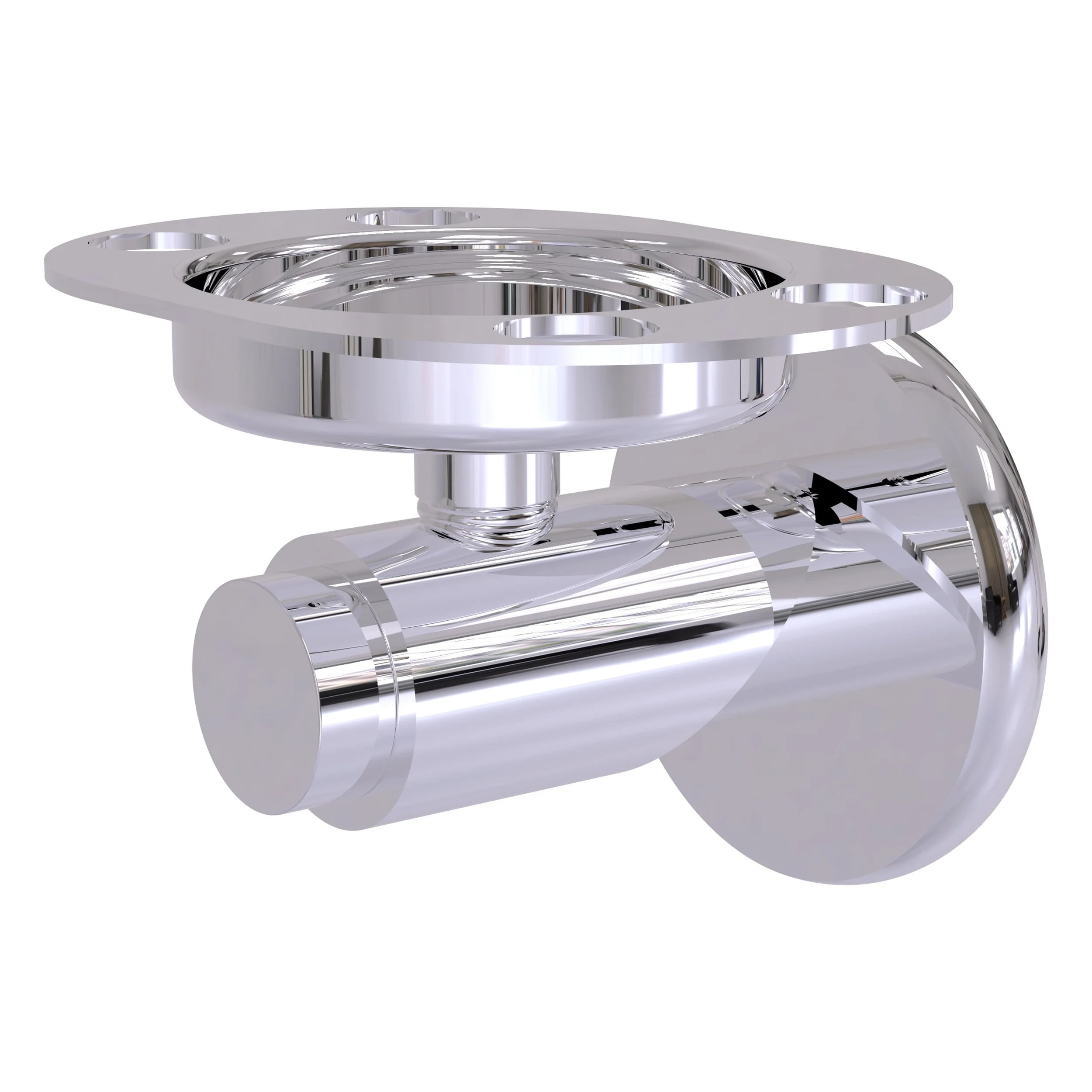 Tumbler and Toothbrush Holder - Polished Chrome - Walmart.com