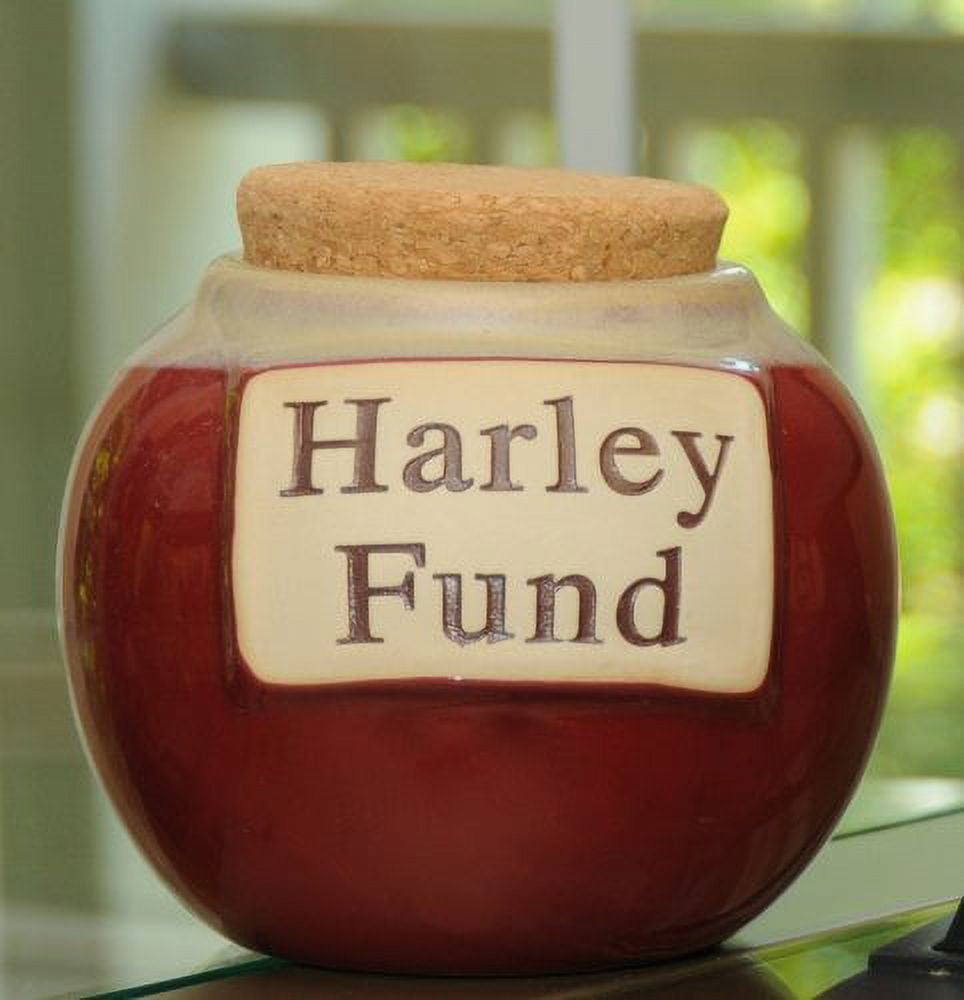 Tumbleweed 'Harley Fund' Jar; Money Bank, Jar With Lid, Ceramic Jar ...