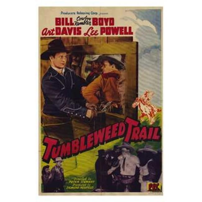 Tumbleweed Trail Movie Poster - 11 x 17 in. - Walmart.com