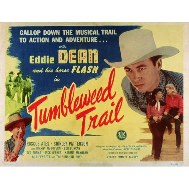 Tumbleweed Trail - movie POSTER (Style B) (11" x 14") (1942) - Walmart.com