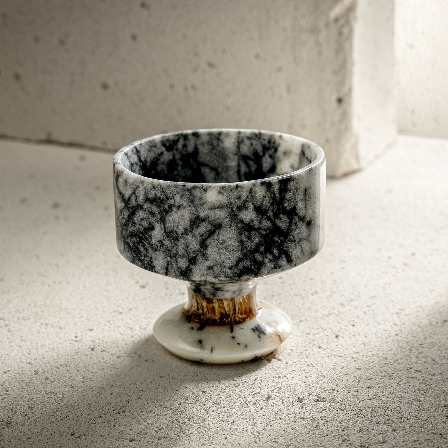 ALFIQ Marble Tumblers - Handcrafted Natural Marble in Afyon Lilac and ...