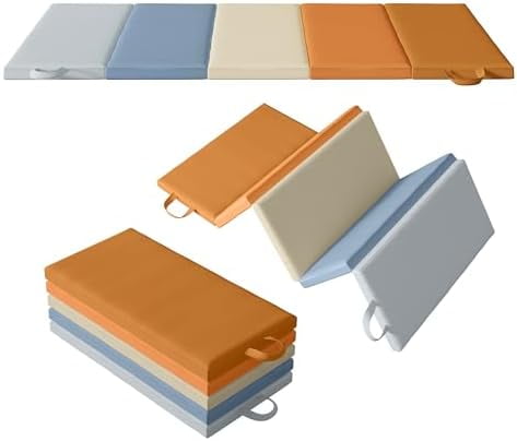 Tumbling Mat – Gymnastics Mat, Easy to Clean Gym Mat, Sturdy, Foldable ...