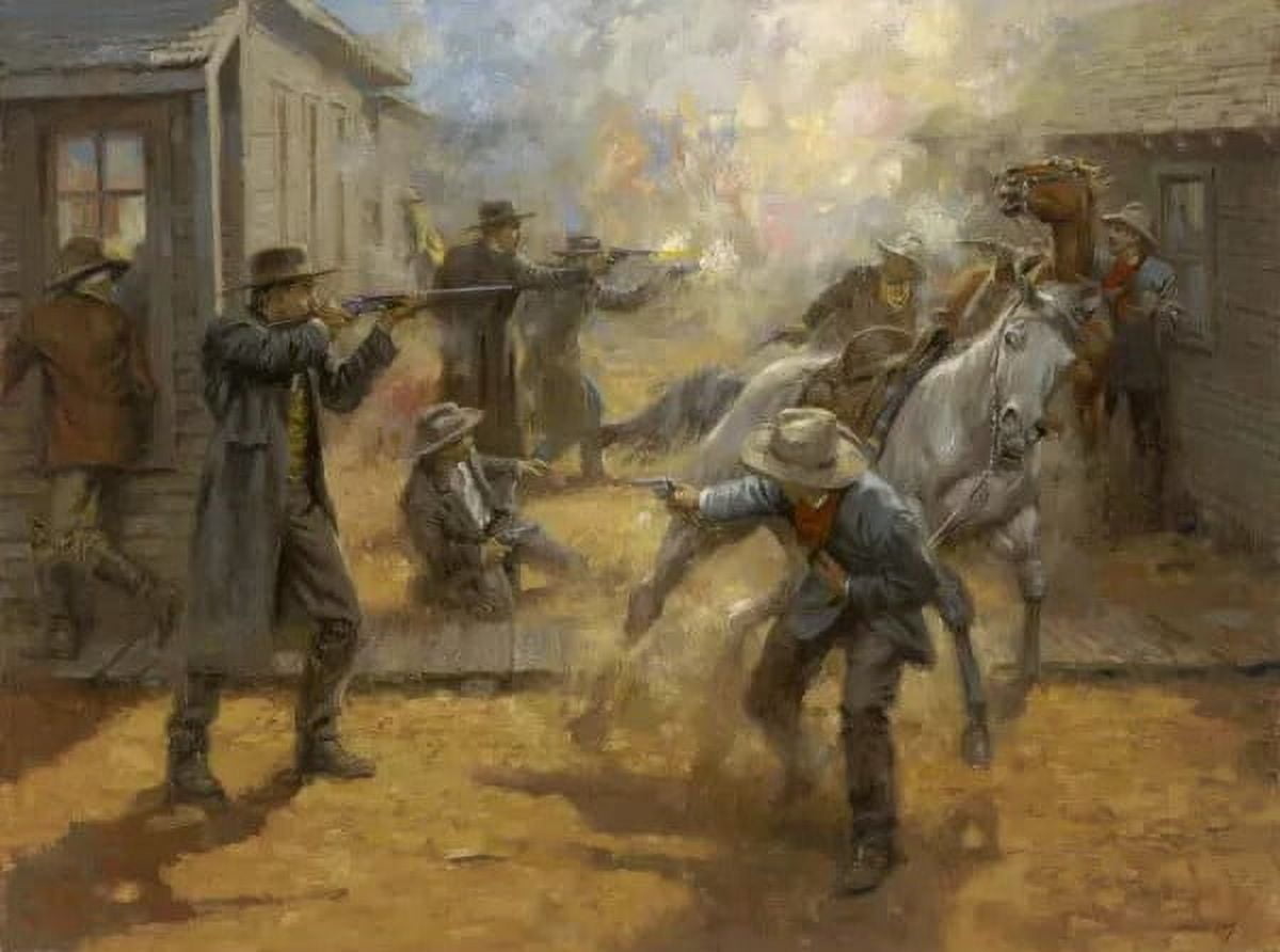 Tombstone Turmoil by Andy Thomas - Canvas Giclee Limited Edition Signed ...