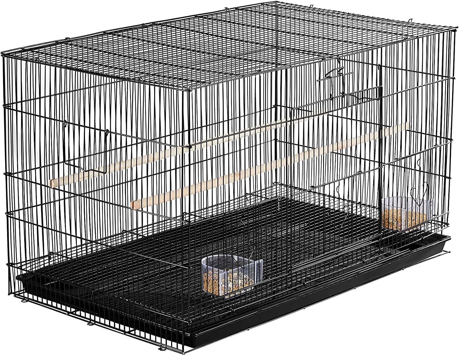 Tumis 30-inch Flight Bird Cage for Parrots Finches Budgies Cockatiels ...