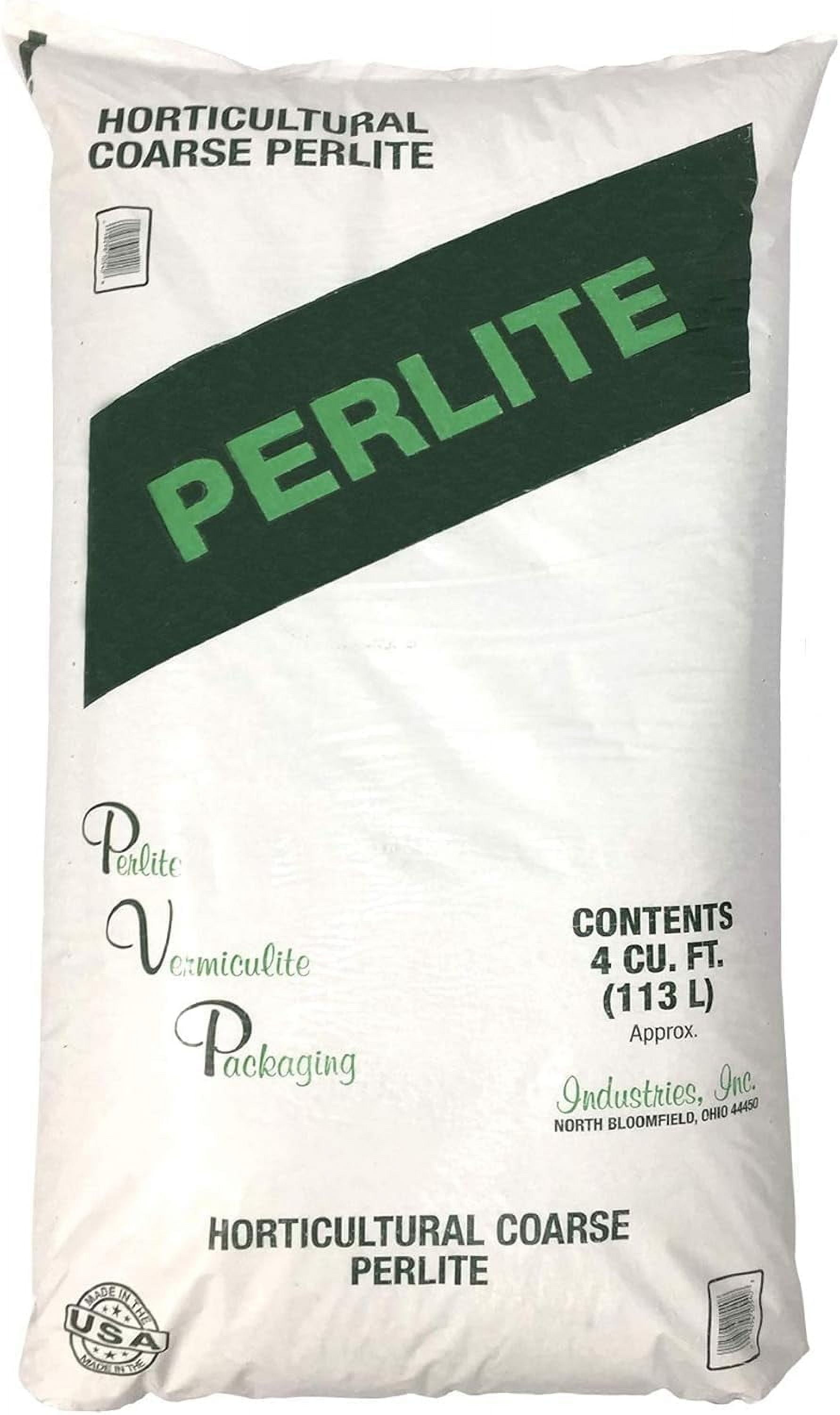 Tumis Industries PVP105408 120 Quarts, 4 Cubic Foot of Organic Perlite Planting Soil Additive ...
