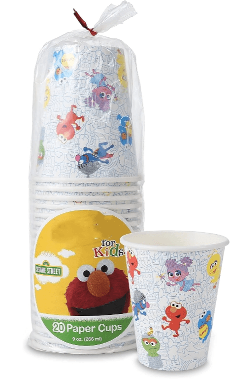 Tumis for Kids Sesame Street Days Paper Cups | Sesame Days Cups, Kids ...