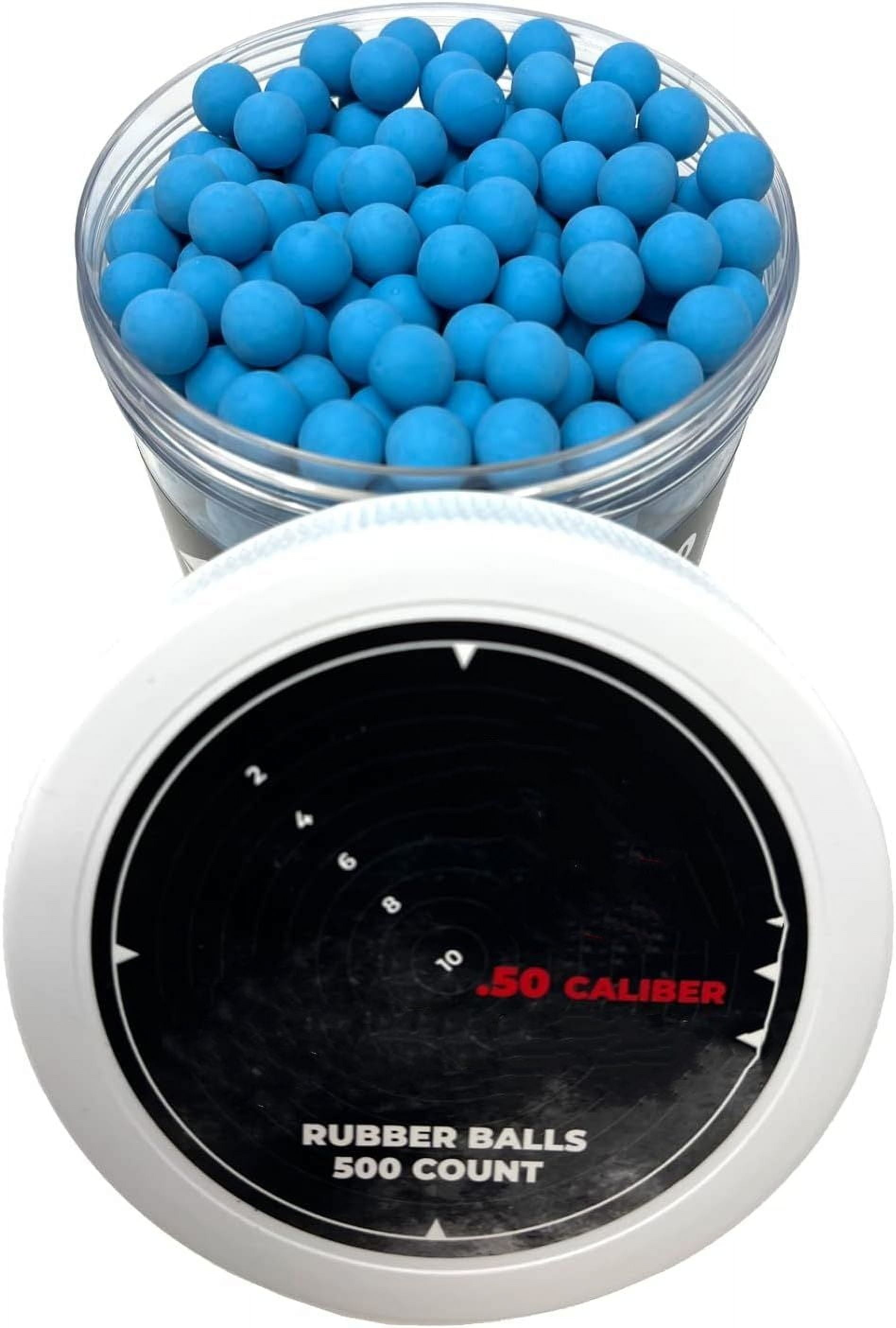 Tumis Rubber Balls .50 or .43 Cal Reusable Training Soft Rubber Balls ...