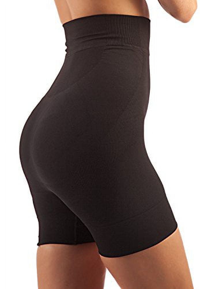 Tummy Flatting & Butt enhancing High Waist Compression Mini Shorts ...