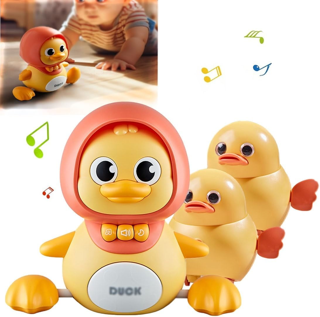 Tummy Time Duck Family, Duck Family Toy Music, Baby Musical Duck Toy ...