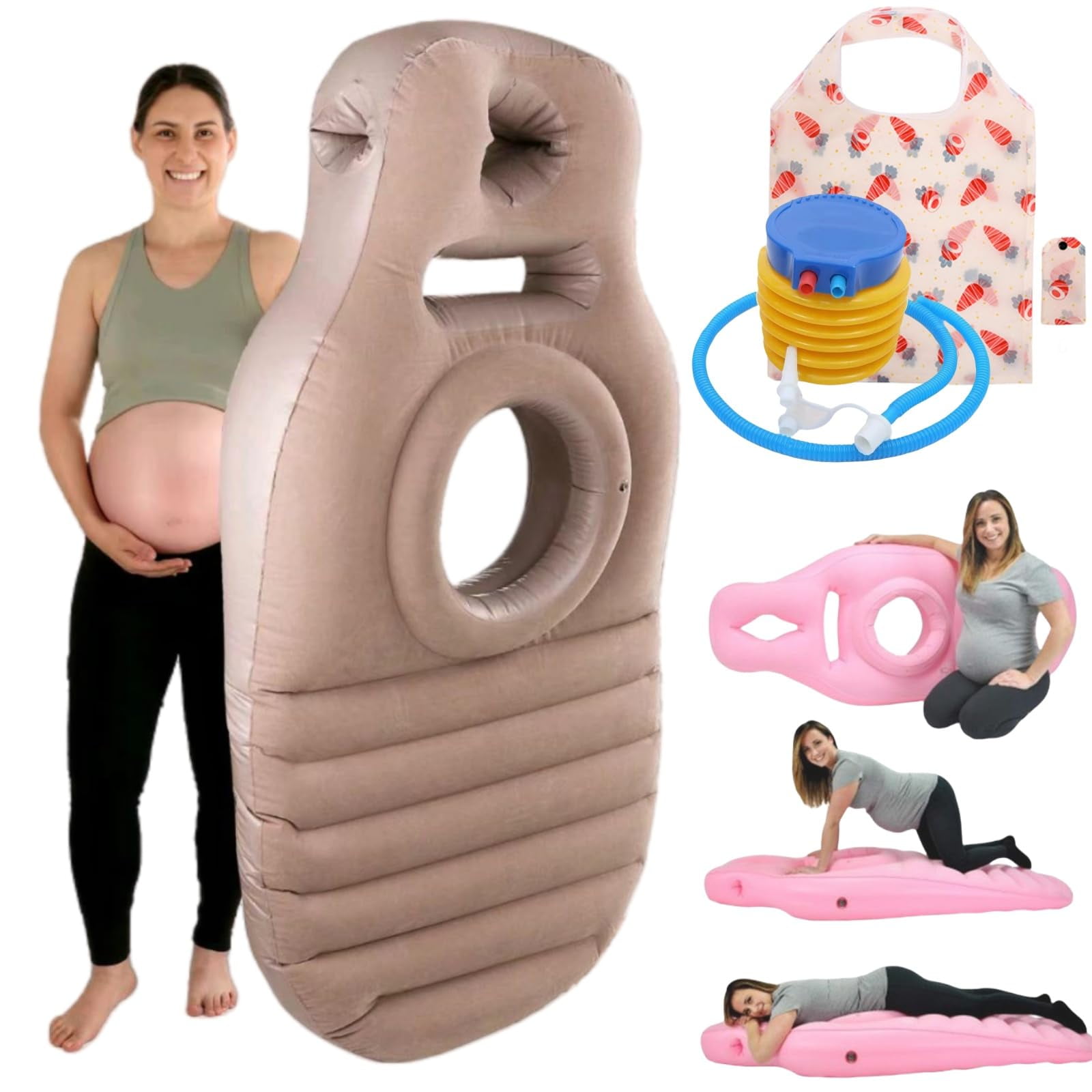 Tummynest Pregnancy Mattress, Full Body Pregnancy Mattress with Hole ...
