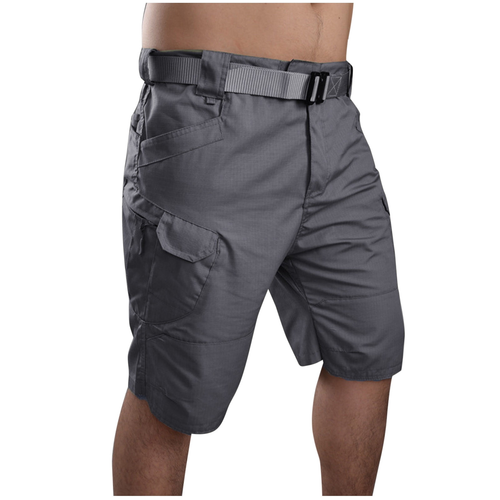 Tumotour Cargo Shorts For Men Five Pants Pocket Outdoor Casual Work ...