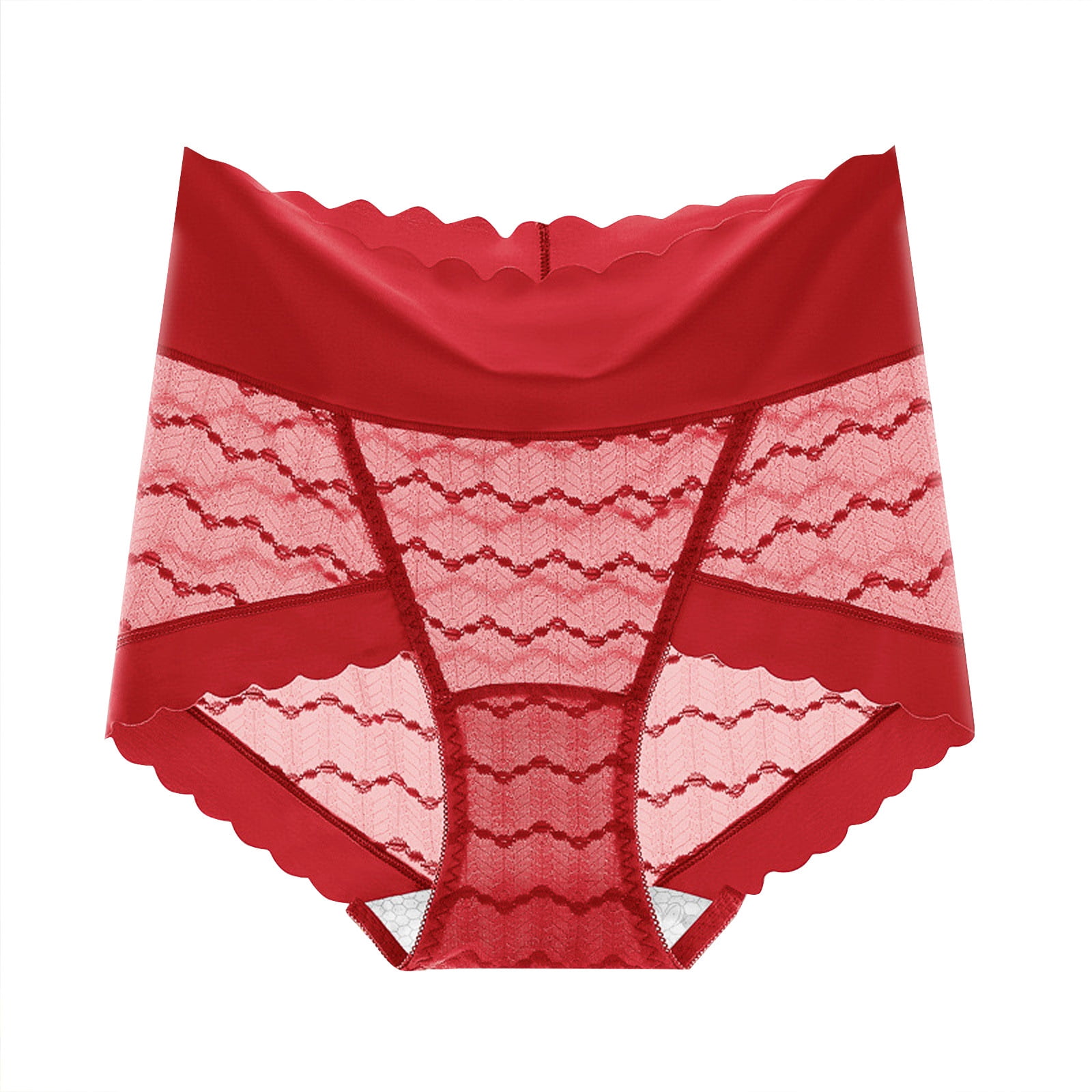 Tumotour Underwear for women High Waisted Brief Sexy Lace Panties ...