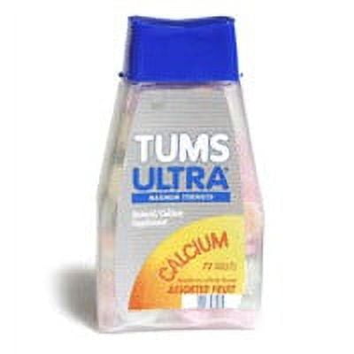Tums Ultra Maximum Strength Chewable Tablets, Assorted Fruit - 72 Ea, 6 ...