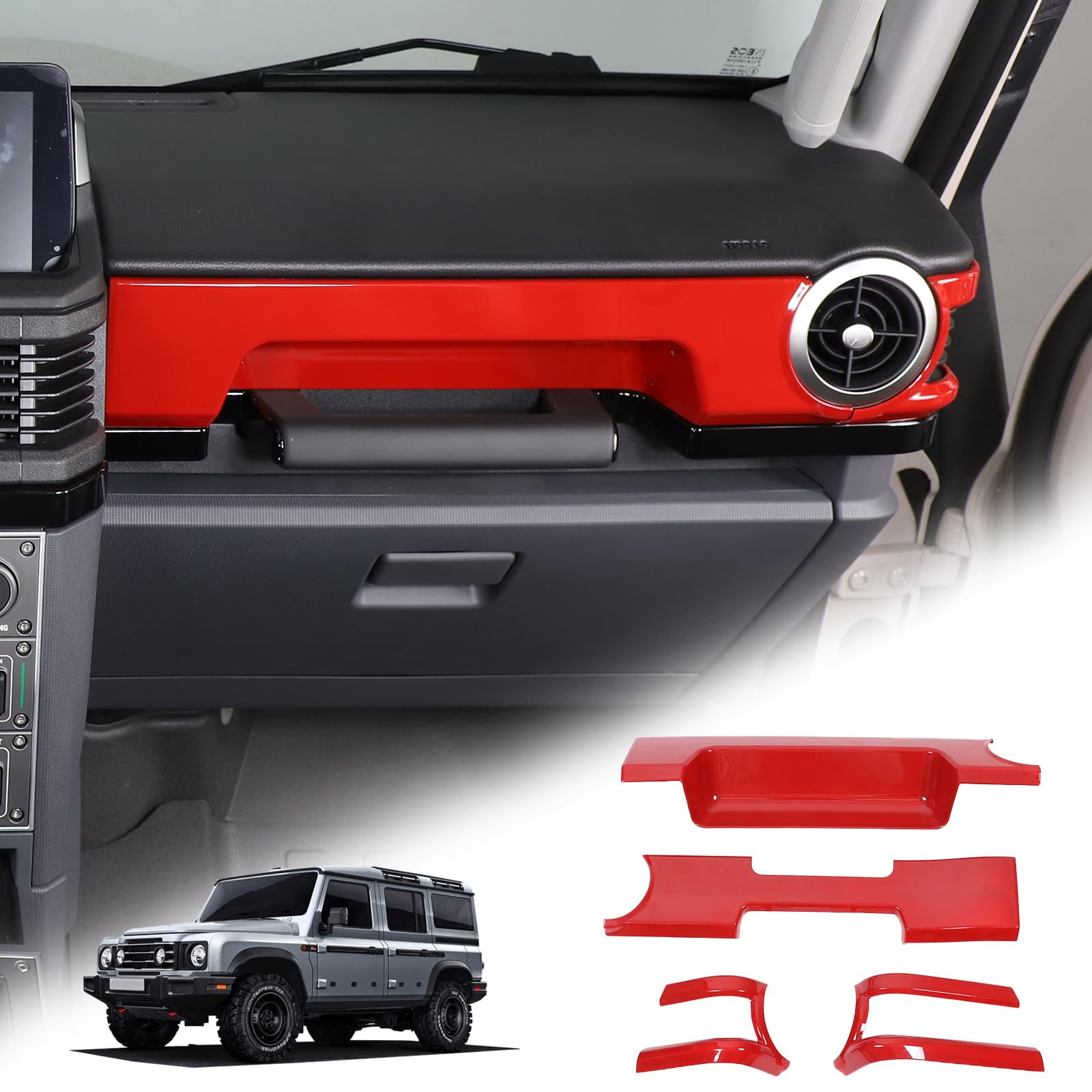 Tumukiw Center Console Dashboard OIF8 Air Vent Frame Trim Compatible ...