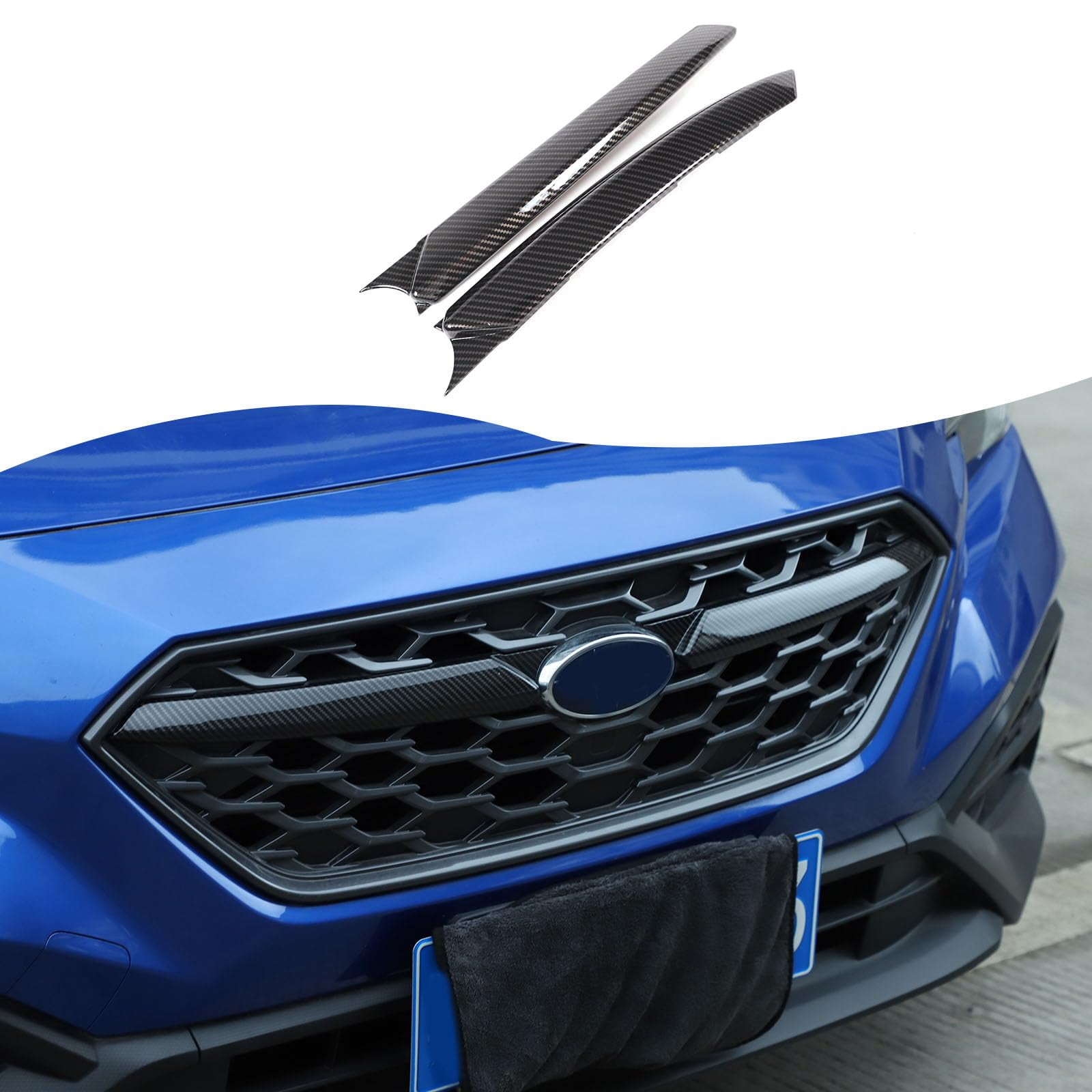 Tumukiw Emblem Front Grille Decals Front Center Grill Grille Cover Trim ...