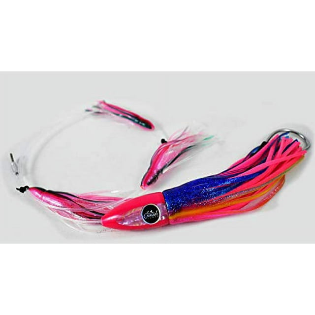 Tuna Bullet Daisy Chain: Mahi Fishing Lure Tuna Mahi Wahoo Marlin (Pink ...