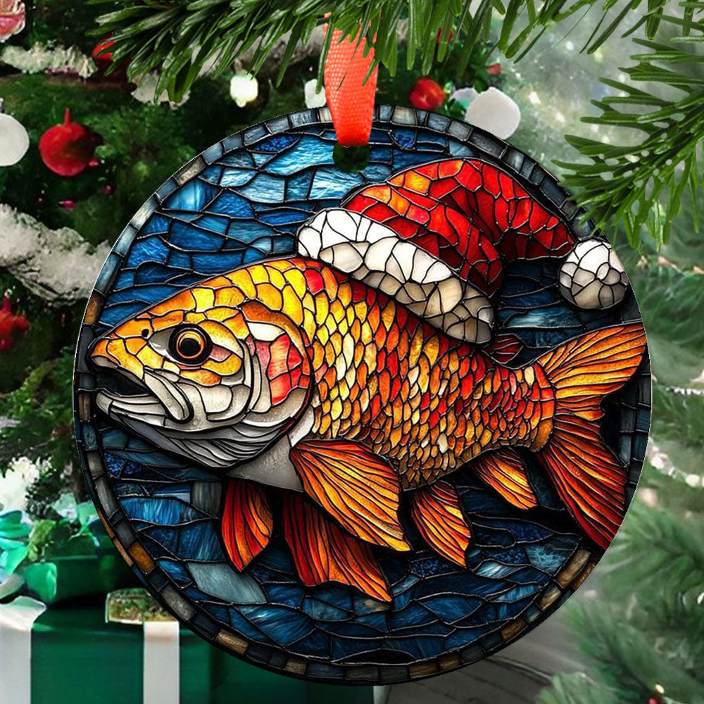 Tuna Fish 132 Ceramic/Acrylic Christmas Ornament, Gentle Mom Thank-You ...