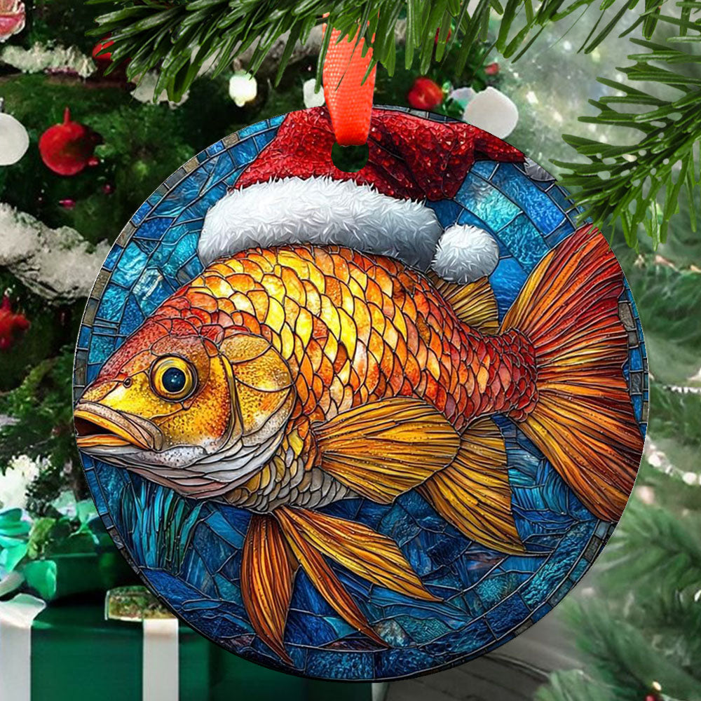 Tuna Fish 51 Ceramic/Acrylic Christmas Ornament, Autumn Feast Accent ...